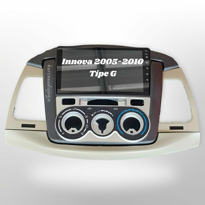 Jual Frame Head Unit Android 9 Inch Toyota Innova Tipe G/E Tahun 2005 ...