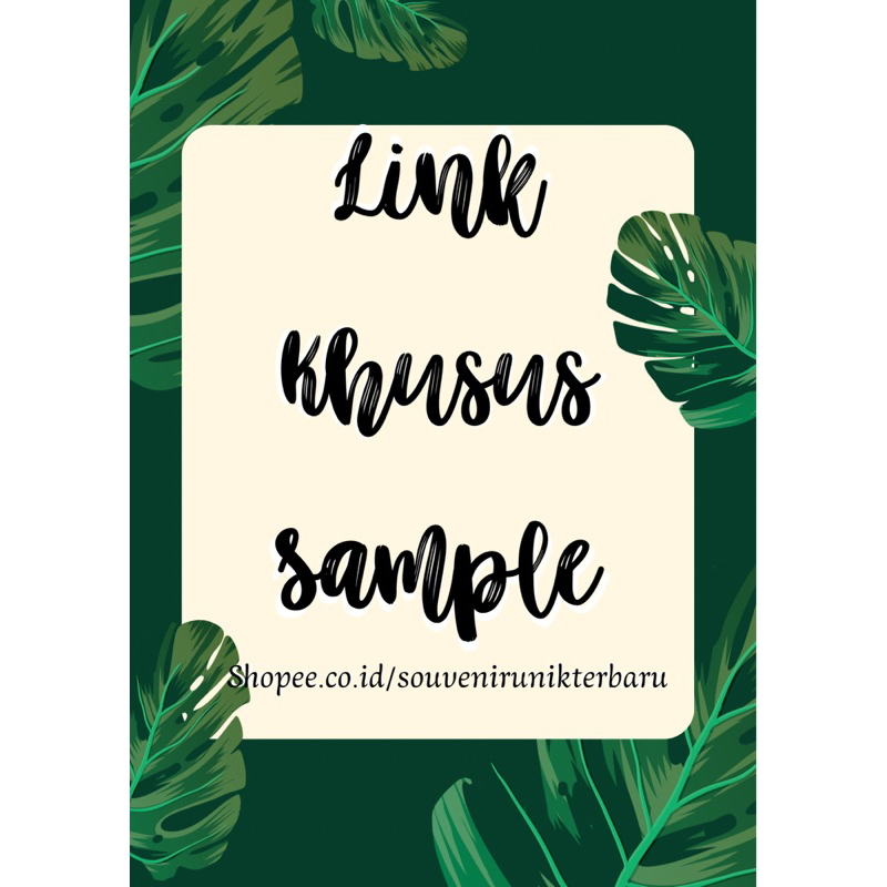 Jual Sample Souvenirunikterbaru WAJIB KONFIRMASI / CHAT ADMIN | Shopee ...