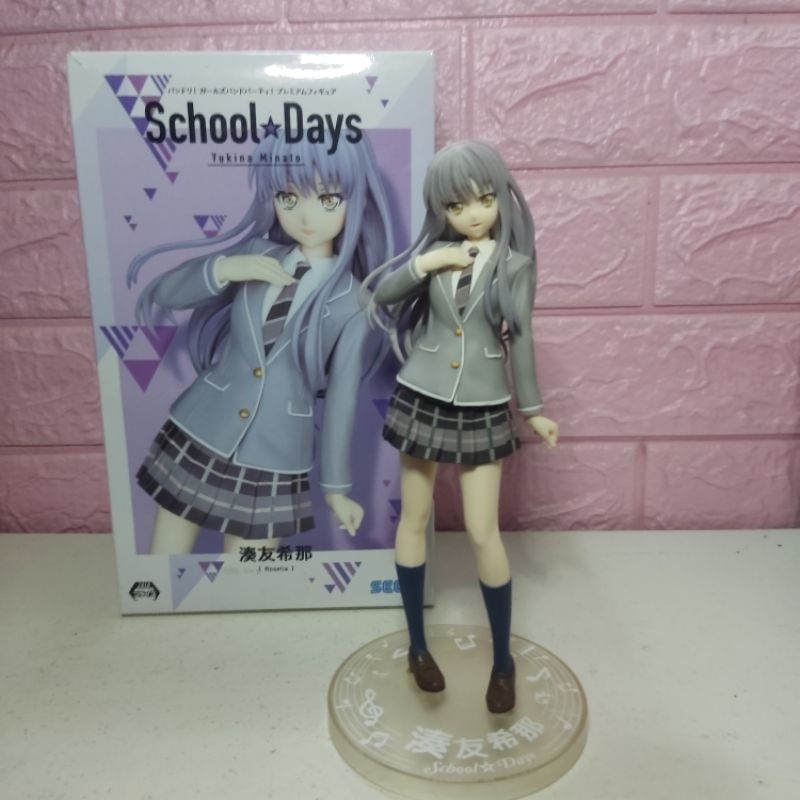 Jual Yukina Minato action figure school days bang dream bib original ...