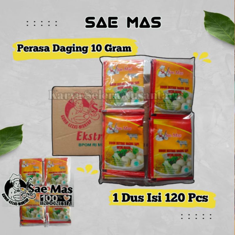Jual Sae Mas Perasa Daging Sapi 10 Gram | Shopee Indonesia