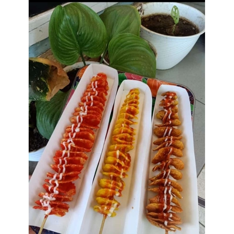Jual KERTAS KENTANG SPIRAL/POTATOS/KENTANG ULIR 100 LEMBAR | Shopee ...