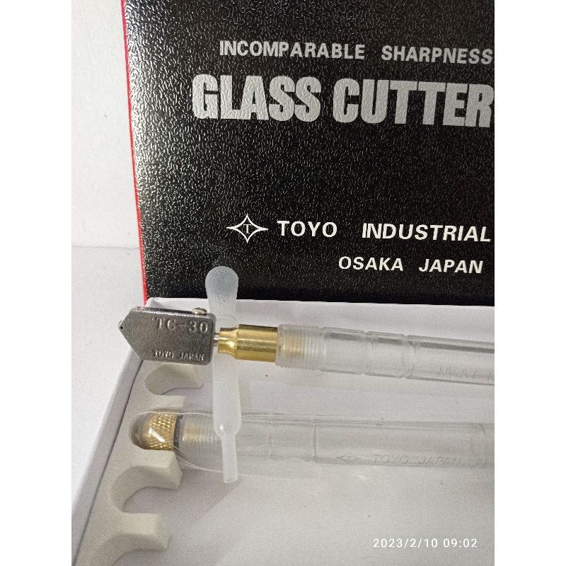 Jual alat potong kaca TC 30 toyo cutter pisau pemotong kaca glass ...
