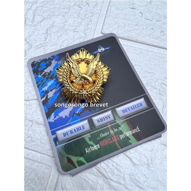Jual Brevet TNI AU, Pin Seskoau | Shopee Indonesia