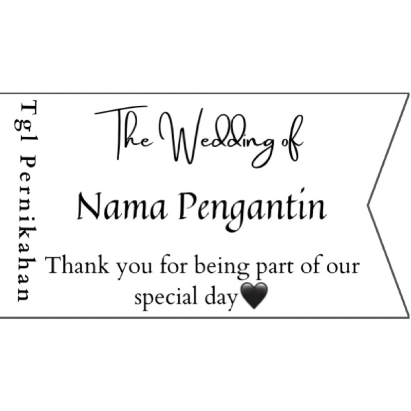Jual Handtag & Gretting Card souvenir pernikahan | Shopee Indonesia