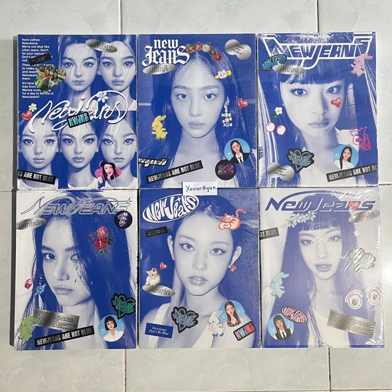 Jual NewJeans - 1st EP New Jeans (Bluebook Ver.) / Newjeans Bluebook | Shopee Indonesia