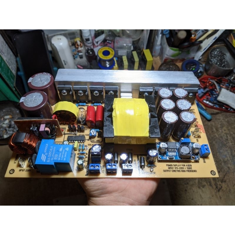 Jual Smps Fullbrigde Ocp 40A CT 65-90volt 4000watt for audio Trafo ...