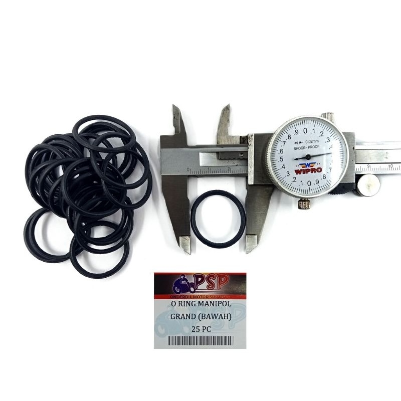 Jual GRAND/ASTREA/PRIMA/SUPRA - Oring Karet Seal Sil O Ring Manipol Manipul "Bawah" (Harga per ...
