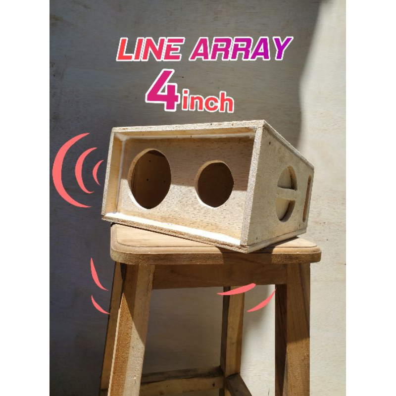 Jual Box speaker line Array 4inch Single Plus Tweeter | Shopee Indonesia Jual Box speaker line Array 4inch Single Plus Tweeter | Shopee Indonesia