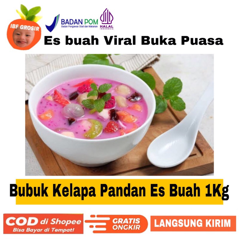Jual Bubuk Es Buah Viral Buka Puasa Ramadhan Terlaris 1Kg Bubuk Minuman ...