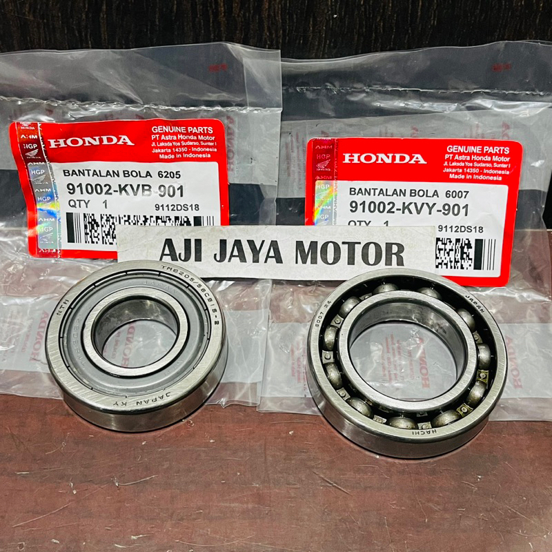 Jual BEARING LAHER KRUK AS BEAT KARBU BEAT FI VARIO SCOOPY BEAT POP VARIO 110 FI 6007 6205 SET ...