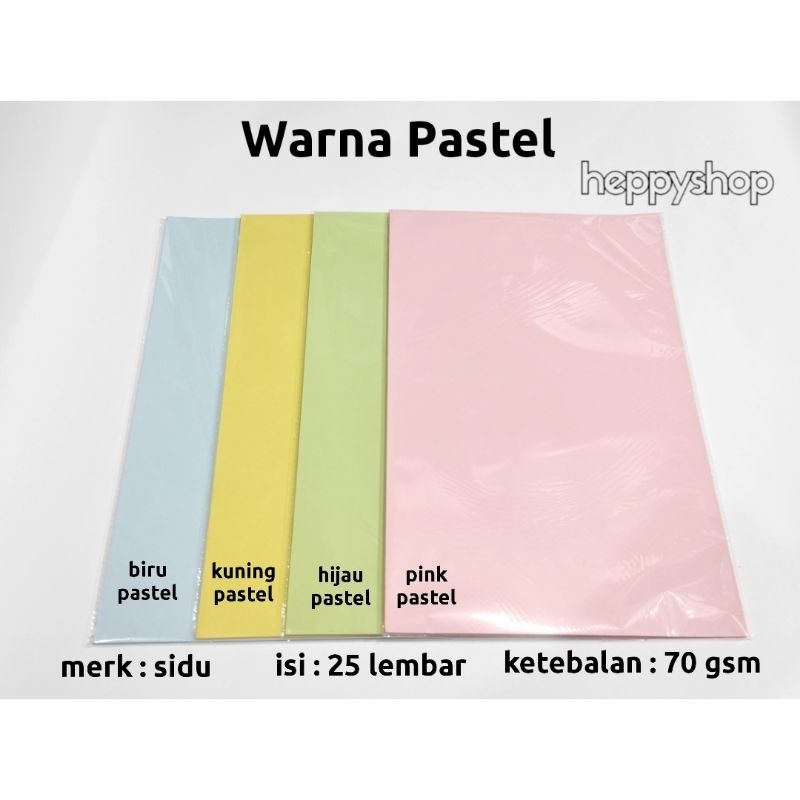 Jual Kertas HVS Warna A4, Kertas Origami Double Side, Kertas Lipat ...