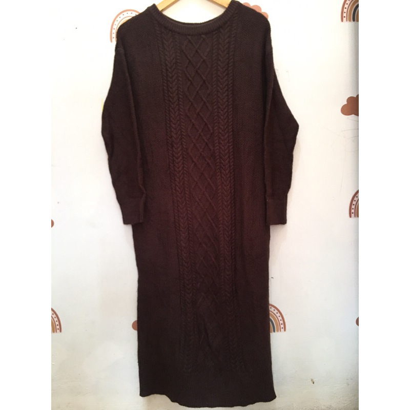 Jual LONG DRESS RAJUT KEPANG | Shopee Indonesia