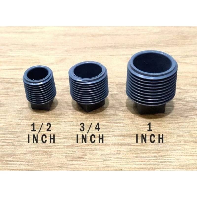 Jual Plug Sop Pipa/ Penutup Pipa Plastik Drat Liar 1/2" 3/4" 1" Rucika ...