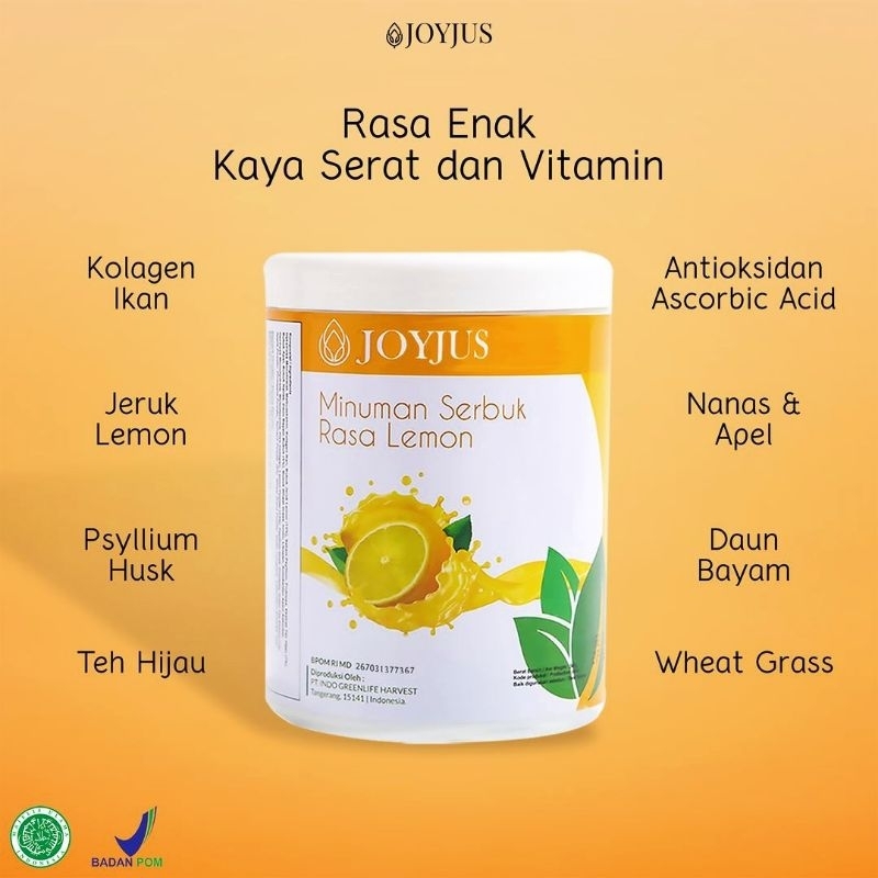 Jual JOYJUS SLIM FIBER COLLAGEN OBAT DIET PELANGSING PENURUN BERAT ...