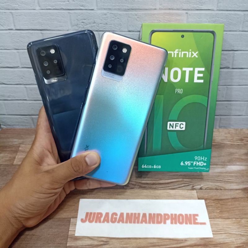 Jual Infinix Note 10 Pro NFC Ram 8GB Internal 128GB 8/128GB 6/64GB Hp ...