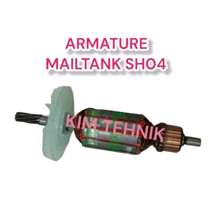 Jual ARMATURE MAILTANK SH 04 ANGKER MESIN ROTARY HAMMER MAILTANK SH04 ...