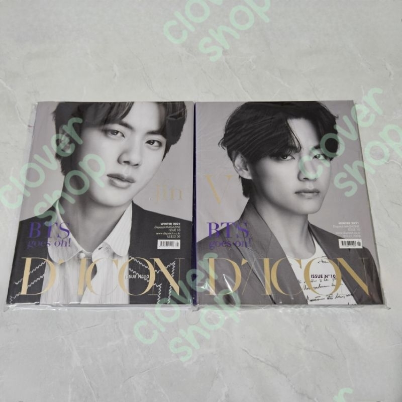 Jual [BACA Deskripsi] Photobook Dicon vol 10 cover V BTS Taehyung Goes On 2020 RARE | Shopee ...