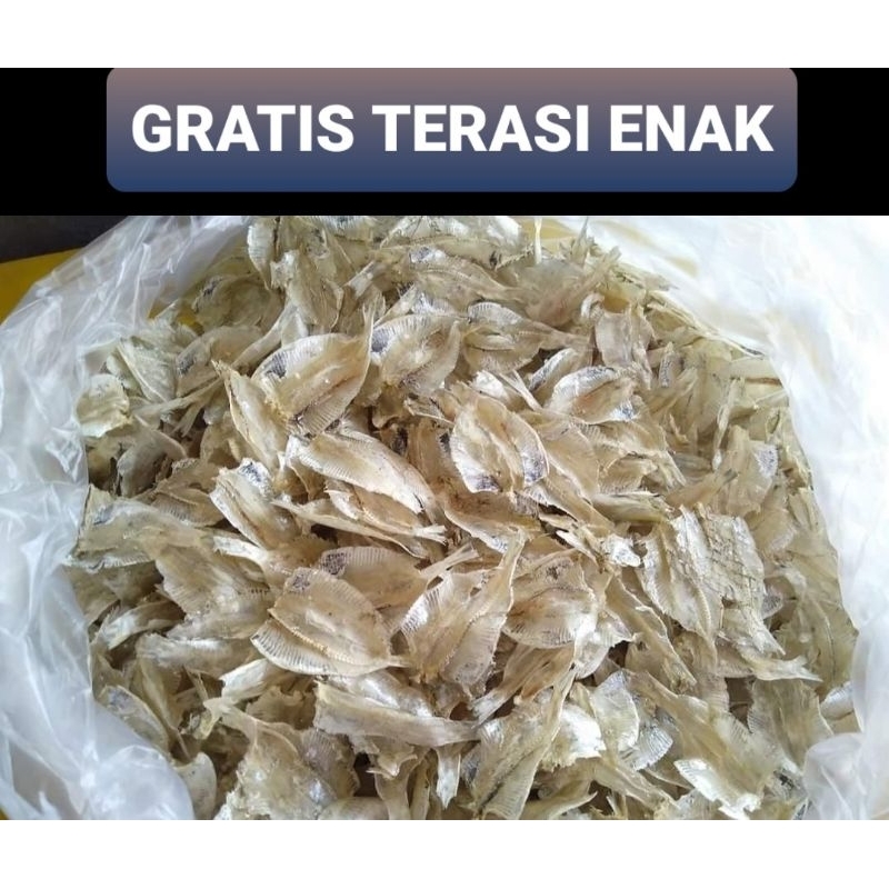 Jual Ikan Teri belah Ikan lapan tipis SUPER ENAK 1kg | Shopee Indonesia