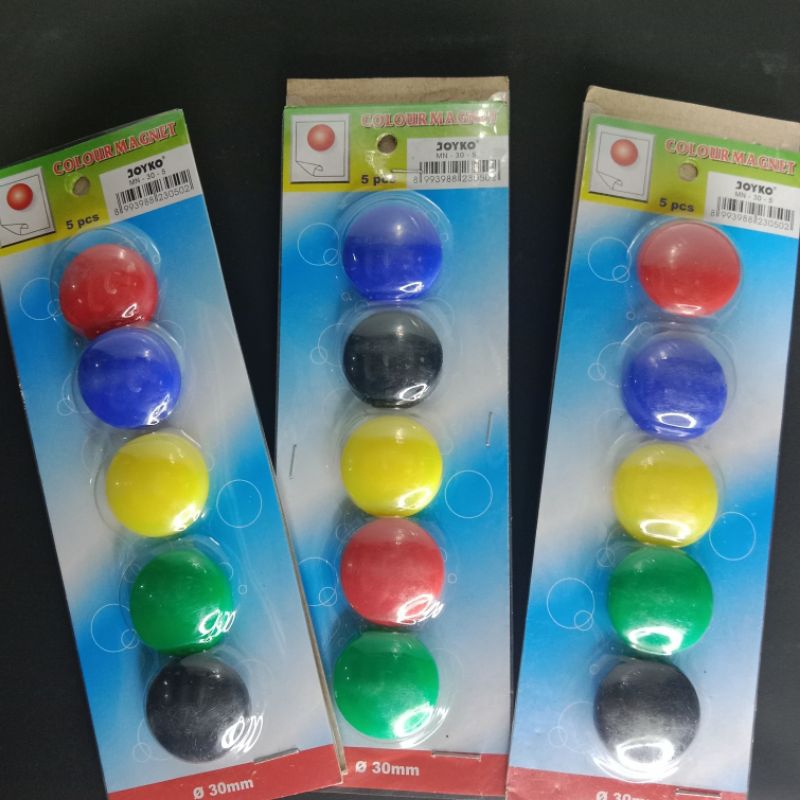 Jual Colour Magnet Warna Joyko ukuran 30mm | Shopee Indonesia