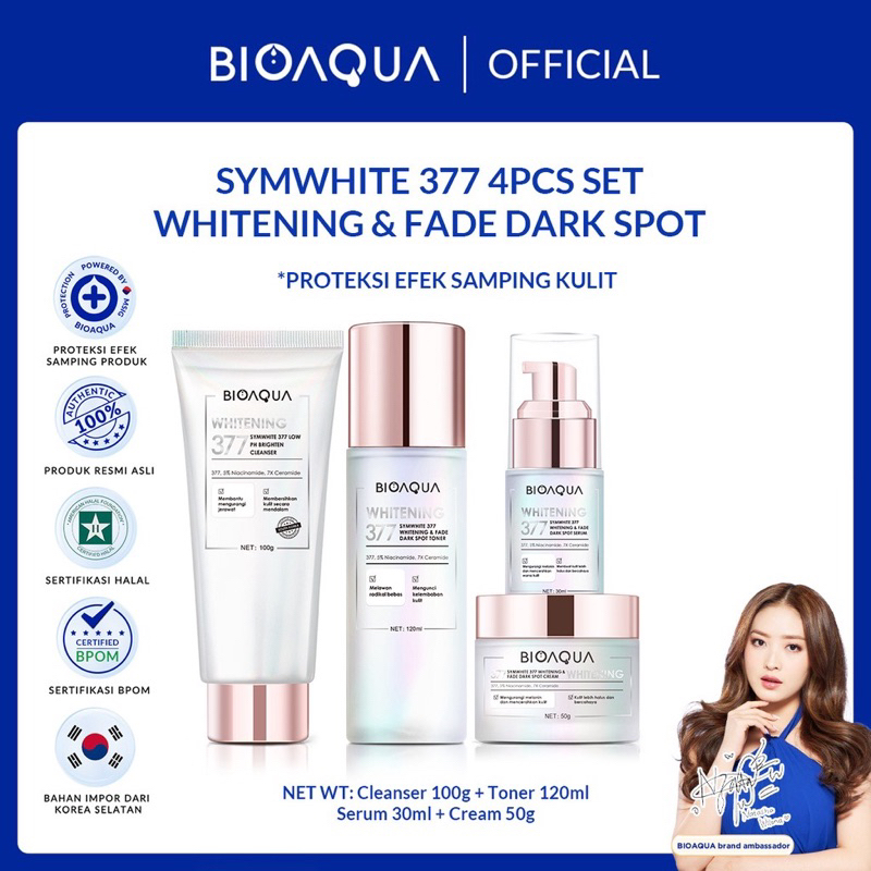 Jual BIOAQUA SymWhite 377 Whitening & Fade Dark Spot | Shopee Indonesia