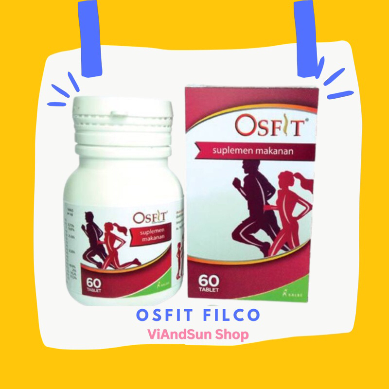 Jual OSFIT FILCO - SUPLEMENT - VITAMIN D - ISI 60 SUPLEMEN TULANG ...