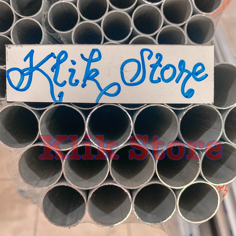 Jual Pipa Bulat Aluminium 23 mm / 1 inch banci | Shopee Indonesia