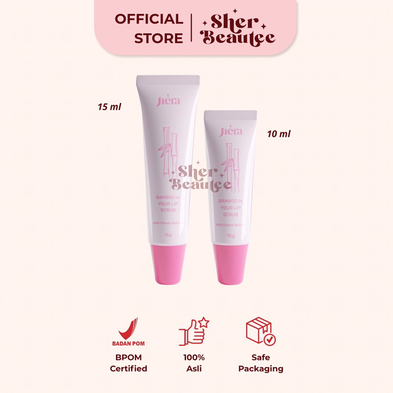 Jual Jiera Bamboo in Your Lip Scrub 10g | 15g | Shopee Indonesia