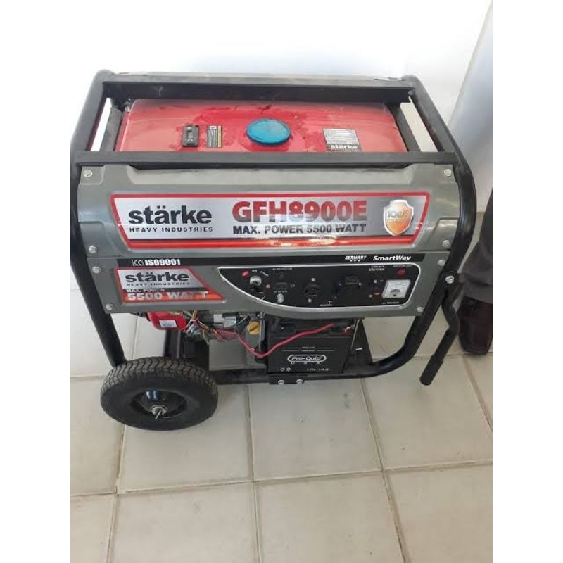 Jual Generator Listrik Genset Bensin STARKE 5500 Watt Tipe GFH 8900 E ...