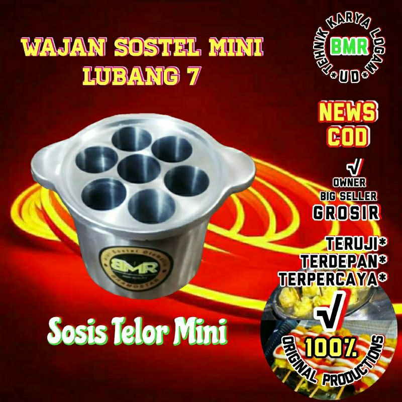 Jual WAJAN SOSTEL MINI KOMPOR GAS 7 LUBANG | Shopee Indonesia