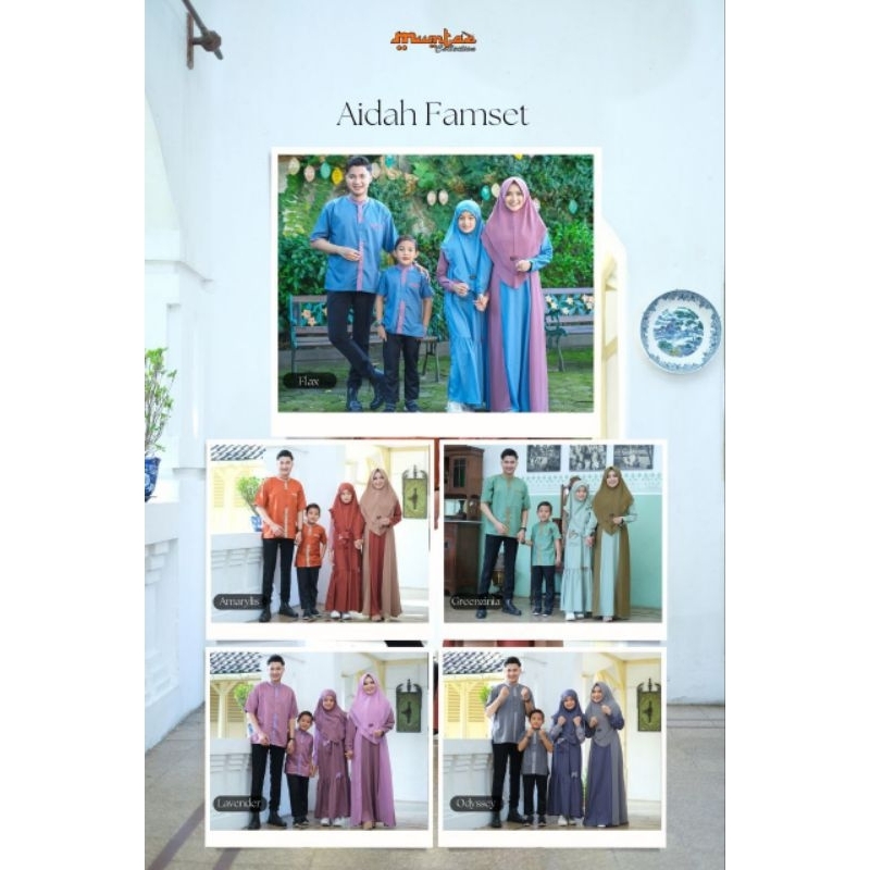 Jual aidah famset by mumtaz brand (artikel mom) | Shopee Indonesia