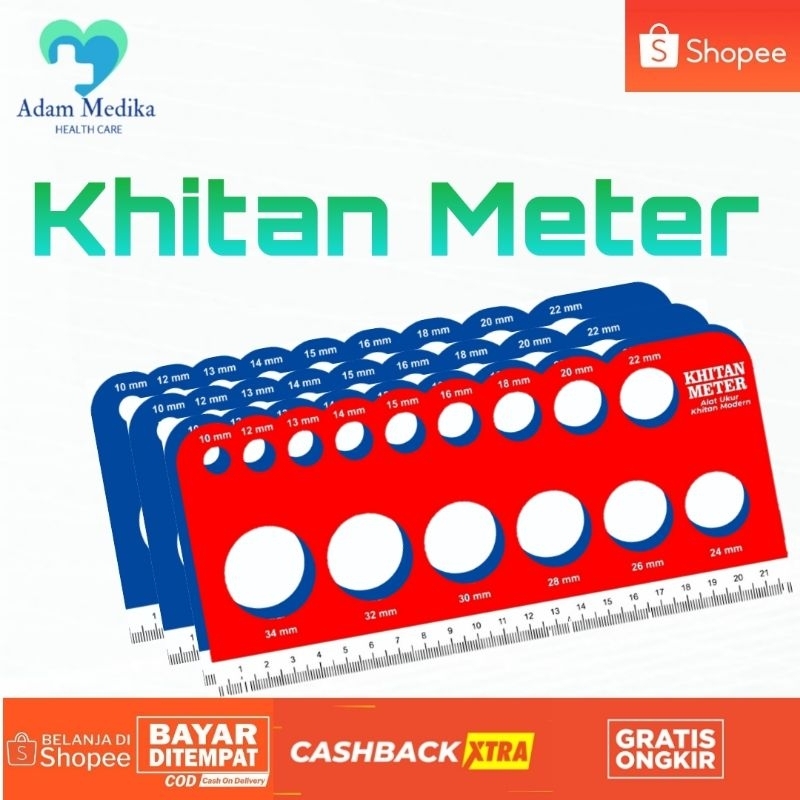 Jual Khitan Meter All in One (winkleman, gomco, tekno klamp, Super ring ...