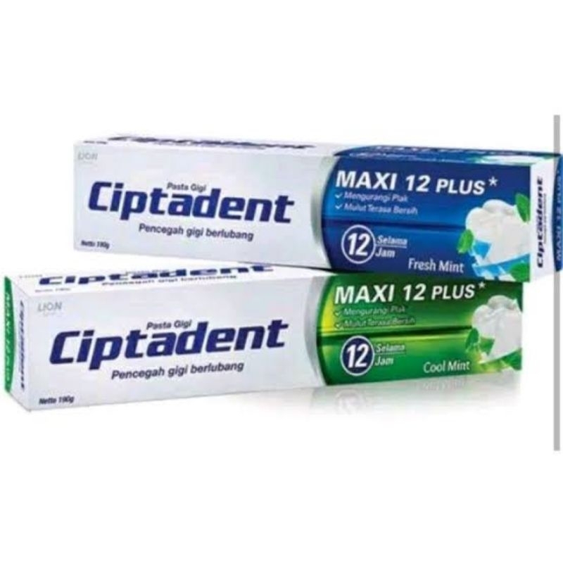 Jual Ciptadent Maxi 12 Plus 225g | Shopee Indonesia