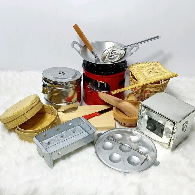 Jual Mainan Masak Masak Anak Mini Bisa Nyala Beneran Paket Lengkap Dapur 1 | Shopee Indonesia