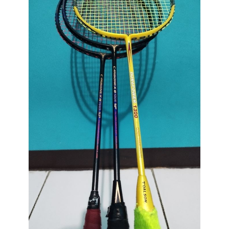 Jual khusus jual borongan 3 raket original Japan model lawas klasik prime oval mantul yonex ...