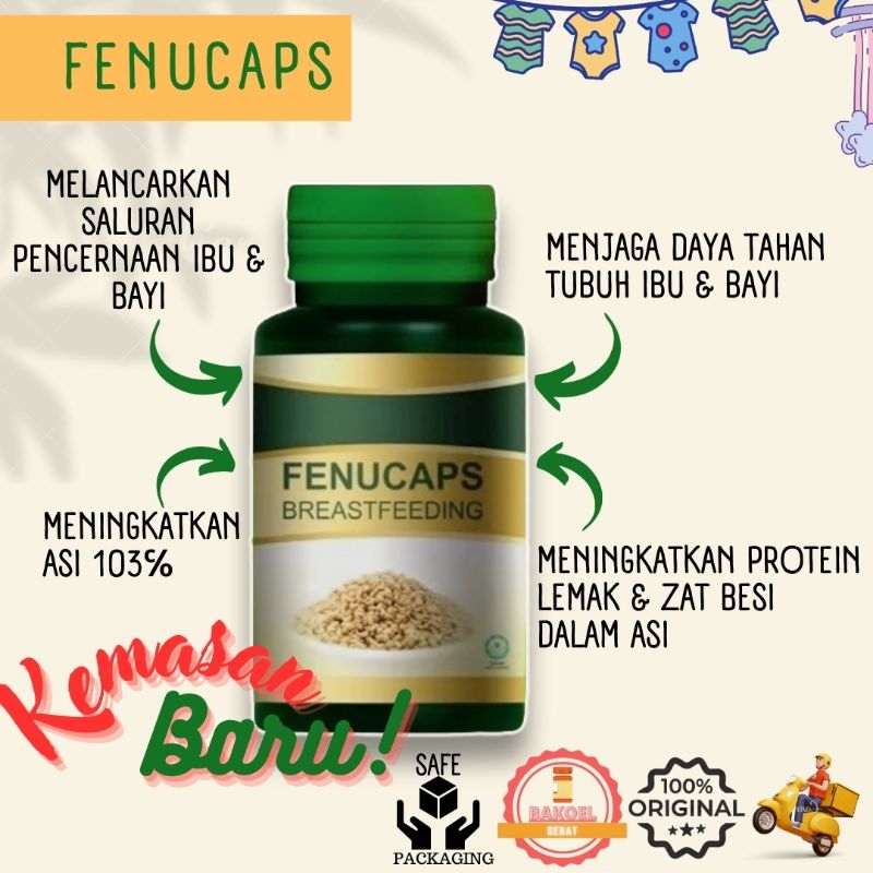Jual Fenucaps (ASI BOOSTER) 100% ORIGINAL KEMASAN SEGEL UTUH | Shopee Indonesia