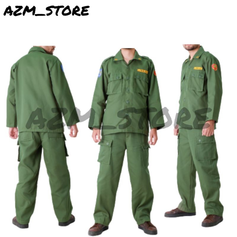 Jual seragam linmas/stelan seragam linmas/seragam PDL linmas | Shopee ...