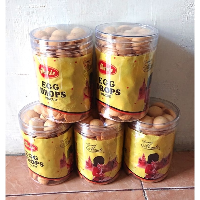 Jual BISKUIT LEBARAN EGG DROPS MONDE KEMASAN TOPLES 750ML REPACK ...