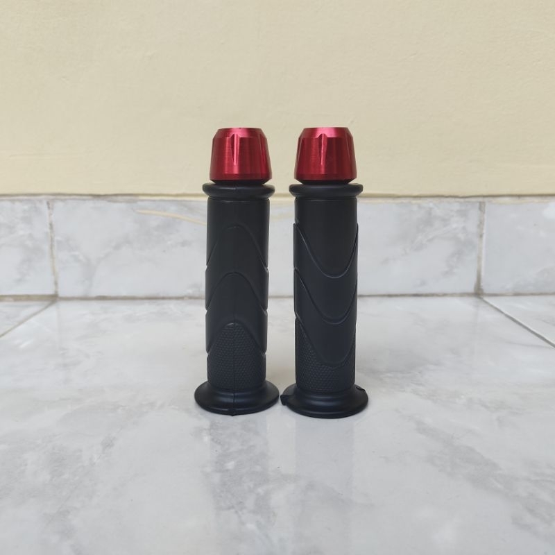 Jual Hand Grip Variasi Jalu Cnc Universal Motor | Shopee Indonesia