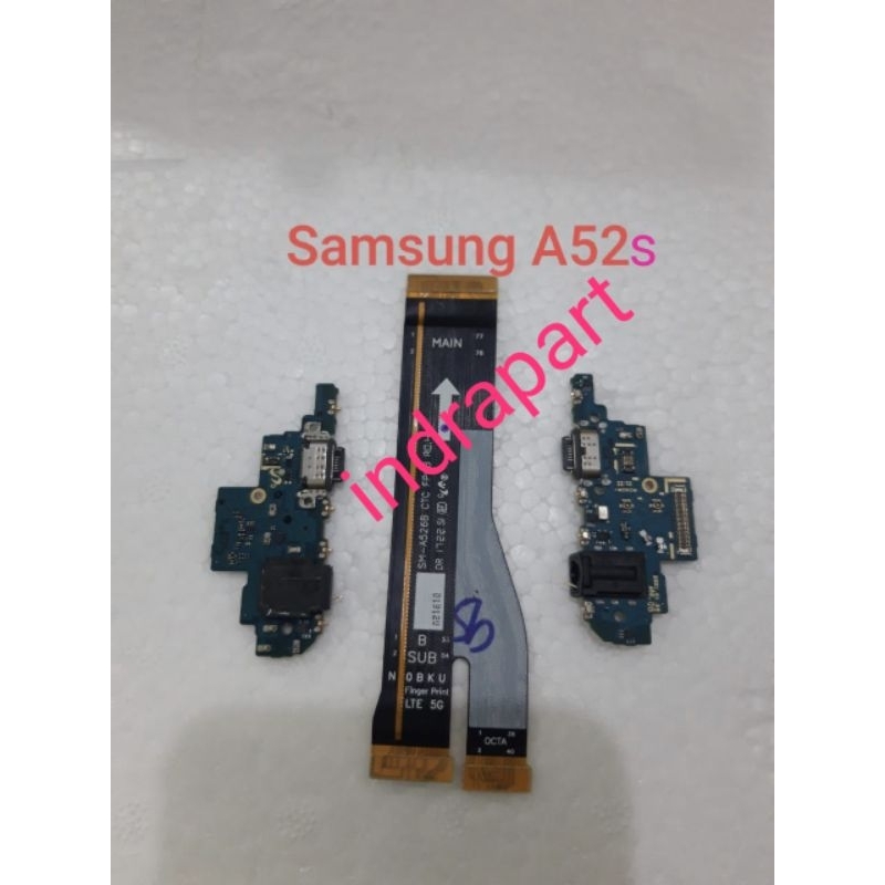 Jual Papan pcb charger plus flexsibel main board Samsung galaxy A52s original ready real foto ...