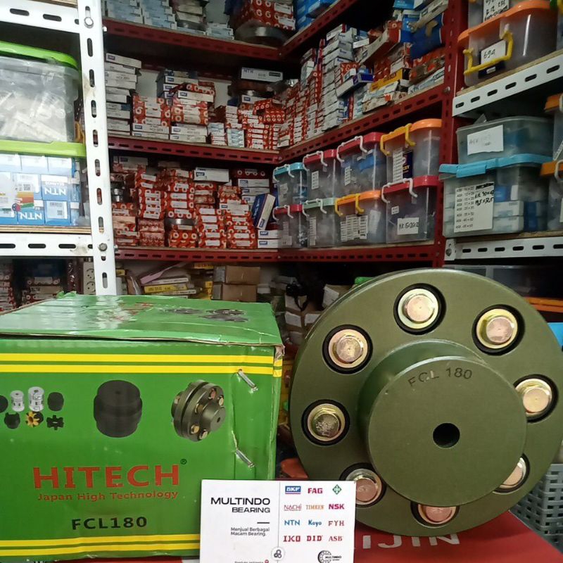 Jual FLEXIBLE COUPLING FCL 180 HITECH JAPAN HIGH TECHNOLOGY | Shopee ...