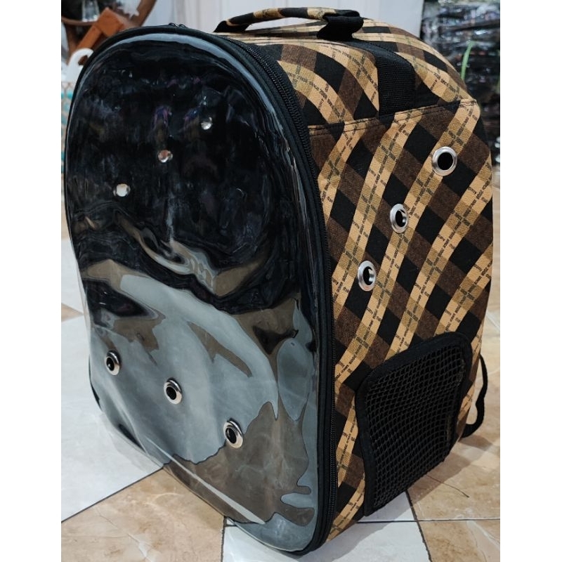 Jual TAS KUCING PET CARGO ASTRONOT JUMBO Model Transparan Tas Hewan Tas ...
