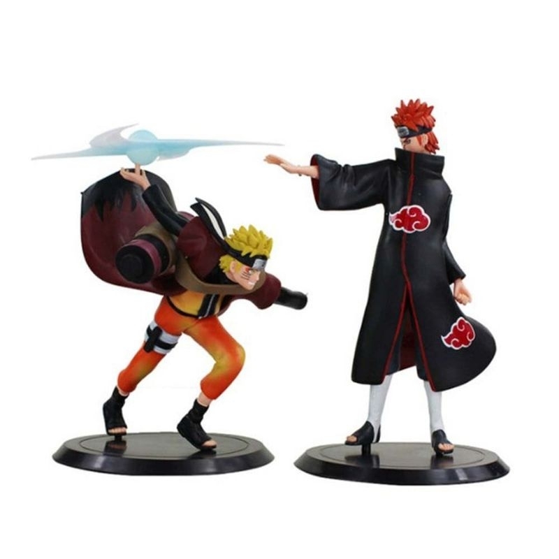 Jual ACTION FIGURE NARUTO x PAIN AKATSUKI SET ISI 2 PCS - MINIATUR ...