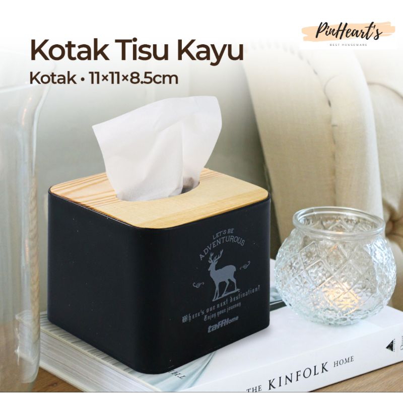 Jual TEMPAT TISSUE TUTUP KAYU BAMBU IMPORT TAFFHOME| BOX TISSUE IMPORT ...