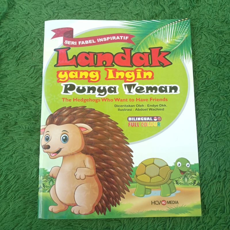 Jual BUKU FABEL CERITA ANAK DAN DONGENG BINATANG BILINGUAL UKURAN BESAR ...