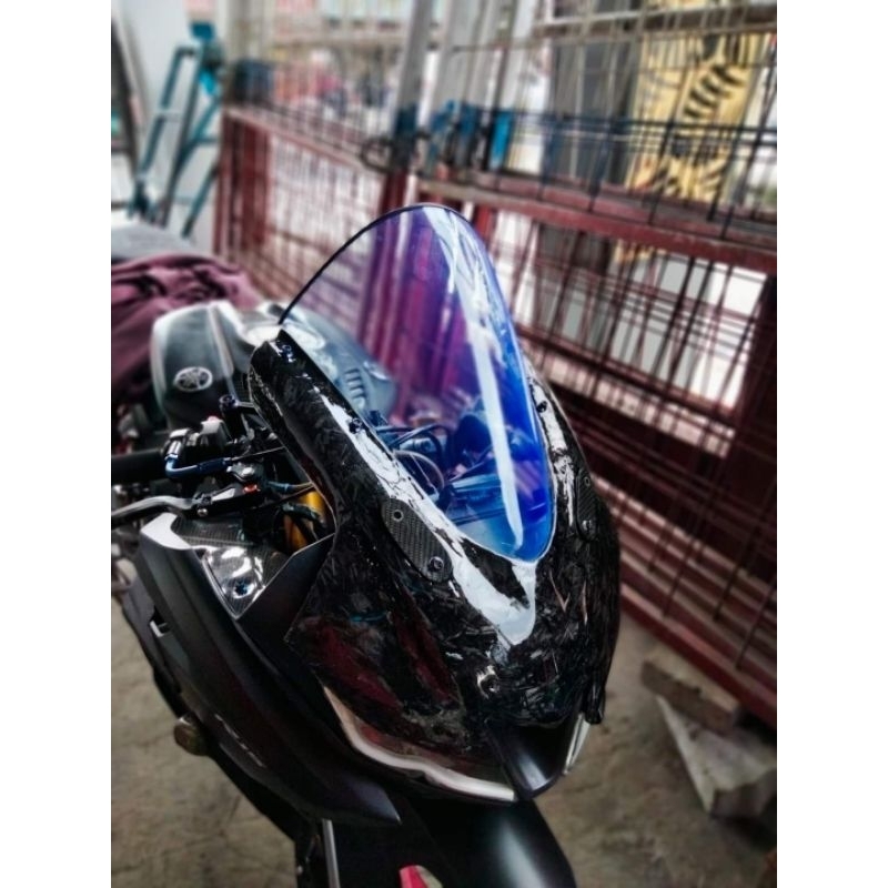 Jual VISOR R15 V3 STREET FULL JENONG WINDSHIELD R15 V3 STREET FULL ...