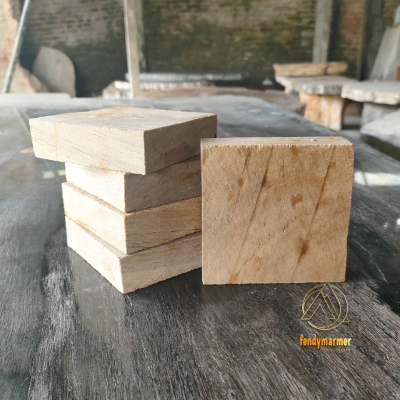 Jual Marmo dinding/wallcoding/lembaran plat kecil batu fossil kayu ...