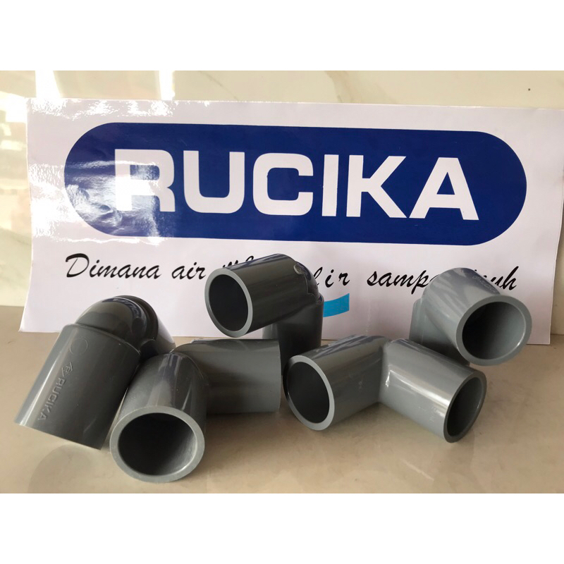 Jual Elbow PVC Rucika 1” AW | Shopee Indonesia