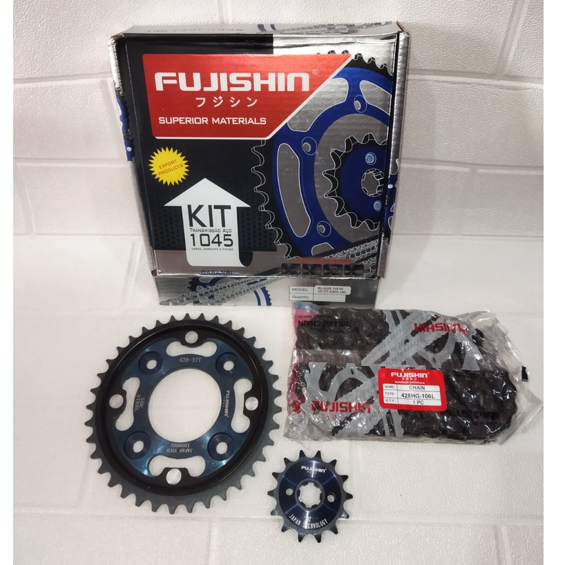 Jual FujiShin Gear Paket Lengkap Depan Belakang Rantai Blade New Blade ...