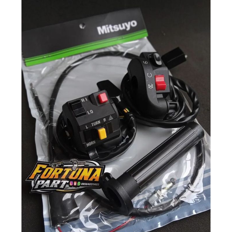 Jual paket set holder Kanan kiri Ninja Rr detail original | Shopee ...