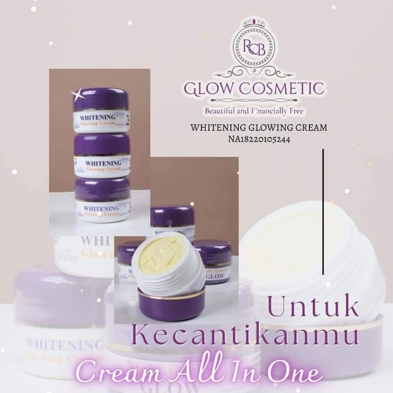 Jual RCB CREAM ALL IN ONE CREAM RCB BPOM | Shopee Indonesia